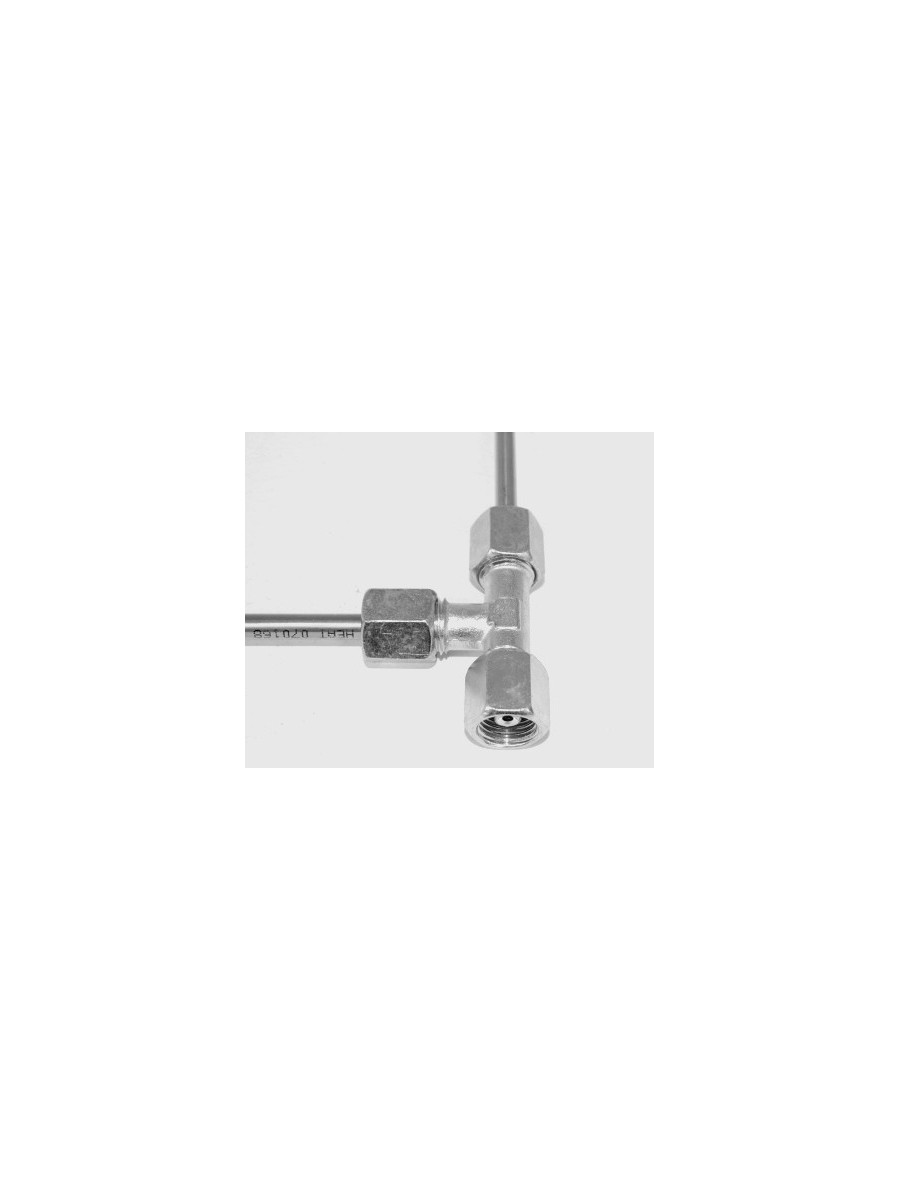 Té orientable en bout pour tube Ø 6